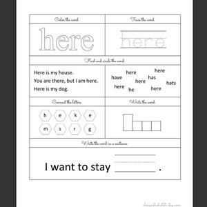 Teach Your Kids How to Read With Sight Words!! - Etsy