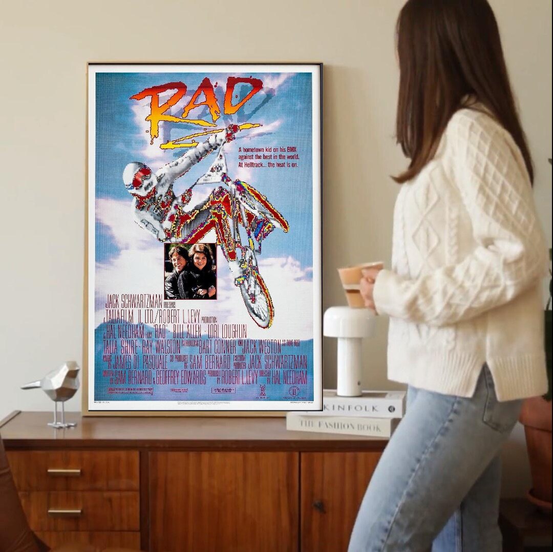 Rad Movie Poster Room Decor,poster for Gifts,home Decor - Etsy