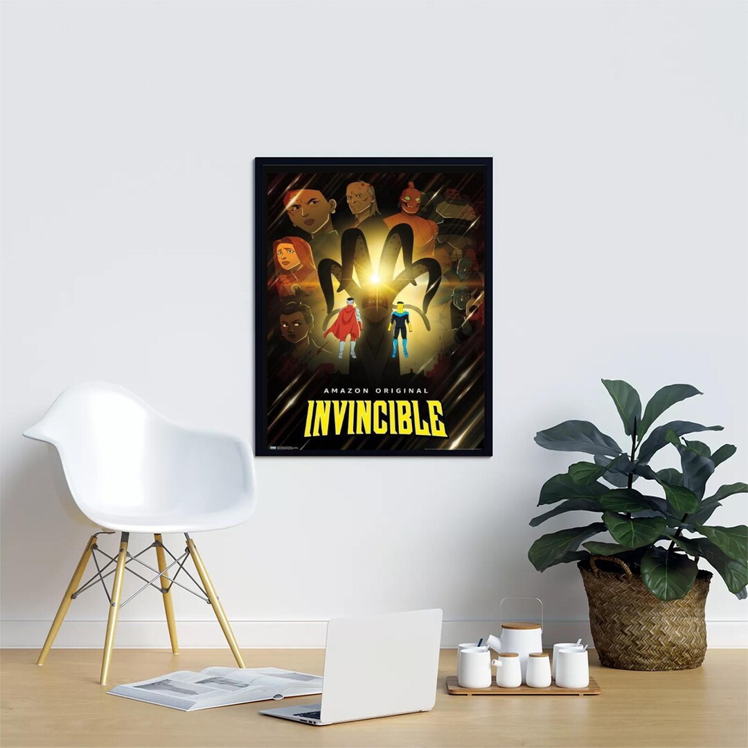Invincible - Gold One Sheet Wall Decor Poster - Etsy