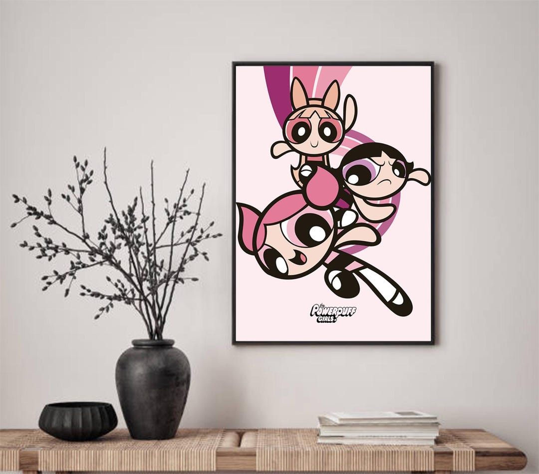 The Powerpuff Girls™ Squad Wall Decor Poster - Etsy