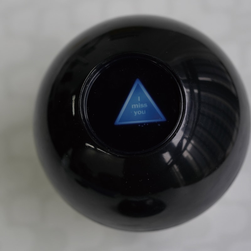 Custom Answers Magic 8 Ball - Etsy