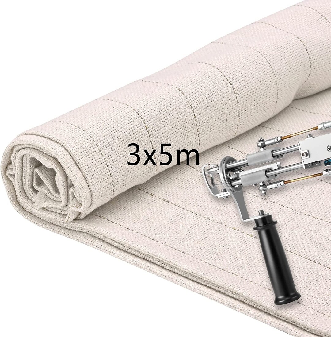 Tufting Cloth (3M*5M): Primary Rug Backing Fabric With Guide Line - Etsy