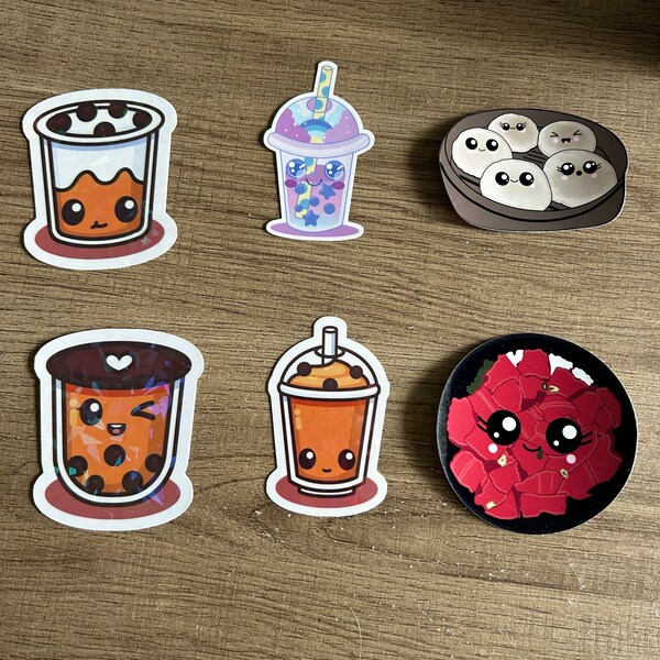 Hawaii Kawaii Stickers - Etsy