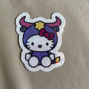 Hello Kitty X Astrology Sticker zodiac Signs Hello Kitty Astrology ...