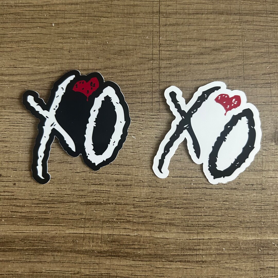 XO the Weeknd XO Stickers - Etsy