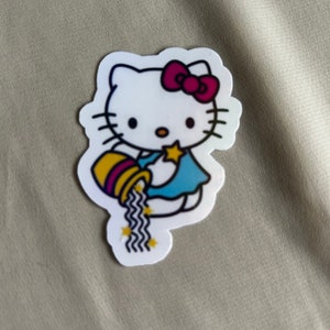 Hello Kitty X Astrology Sticker zodiac Signs Hello Kitty Astrology ...