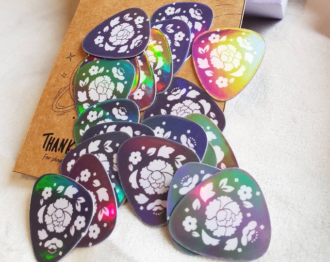 D-day Guitar Pick Sticker Set Agust D Tour Suga BTS - Etsy