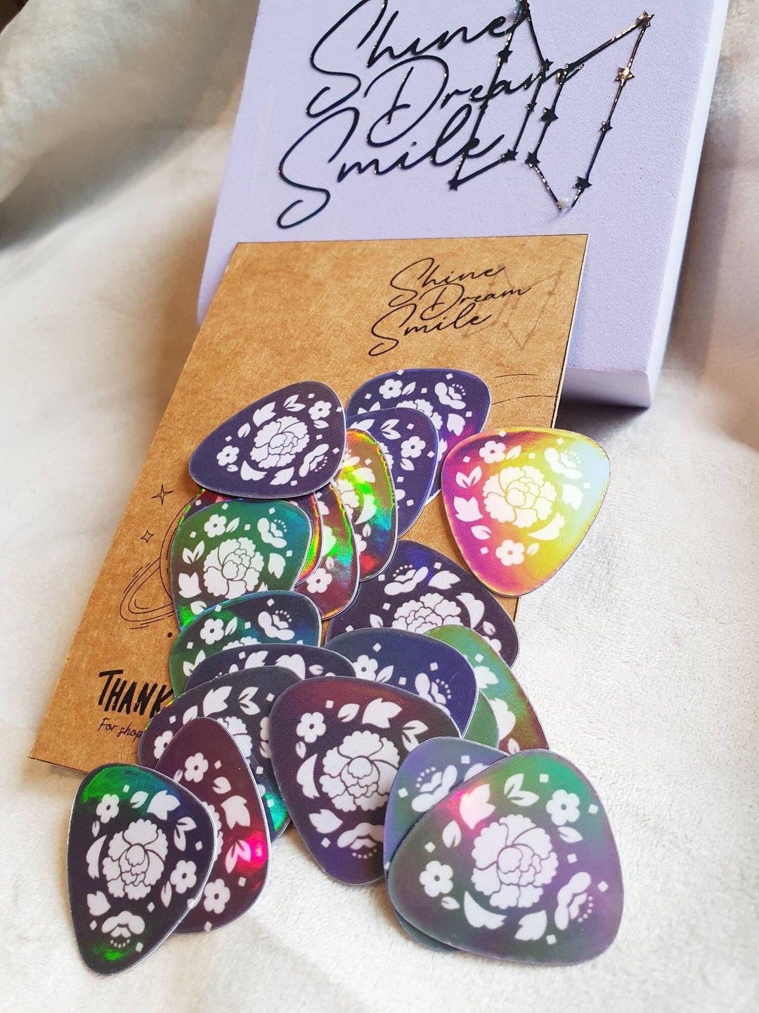 Batch Suga Tour Guitar Pick Design Stickers - Etsy