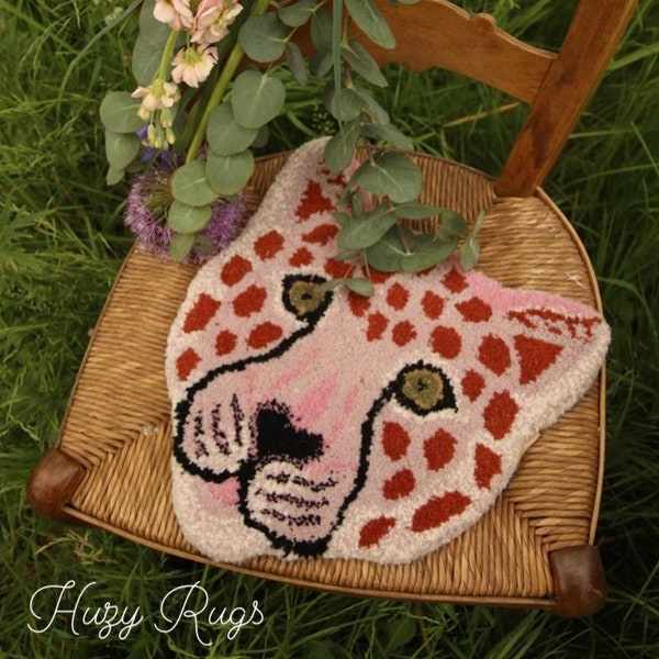 Pink Animal Rug - Etsy