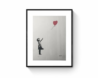 Signed Banksy Print - Etsy