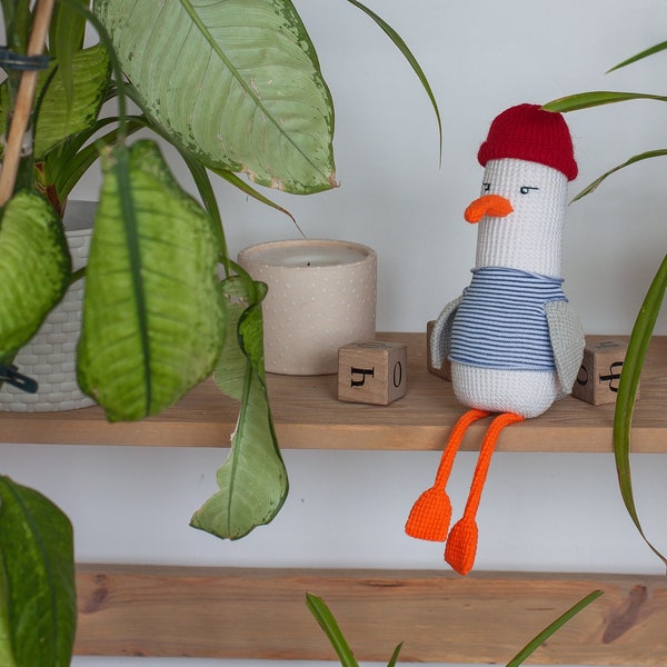 Seagull Plush - Etsy
