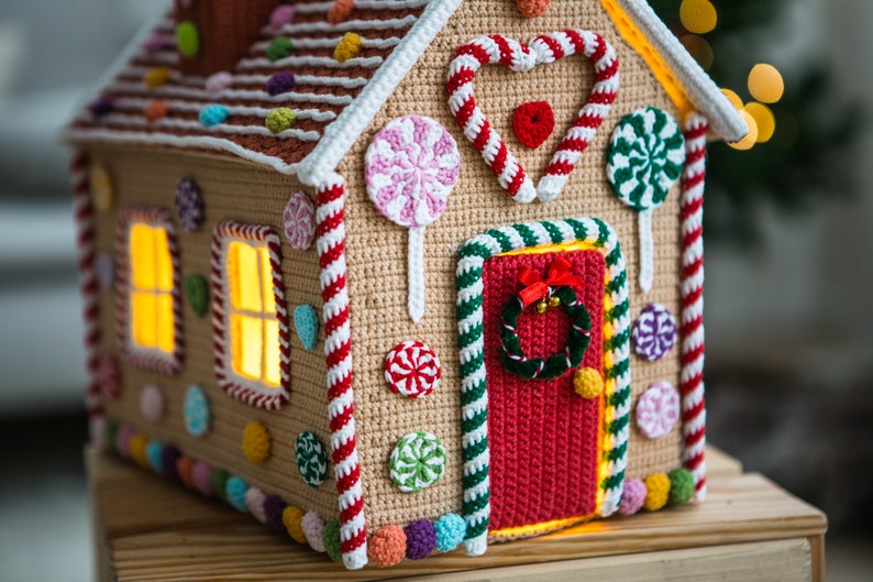 Gingerbread House Decor House-night Light - Etsy