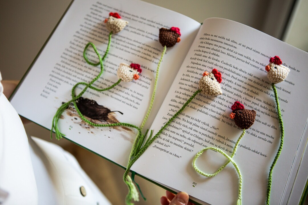 Cute Hen Bookmark - Etsy