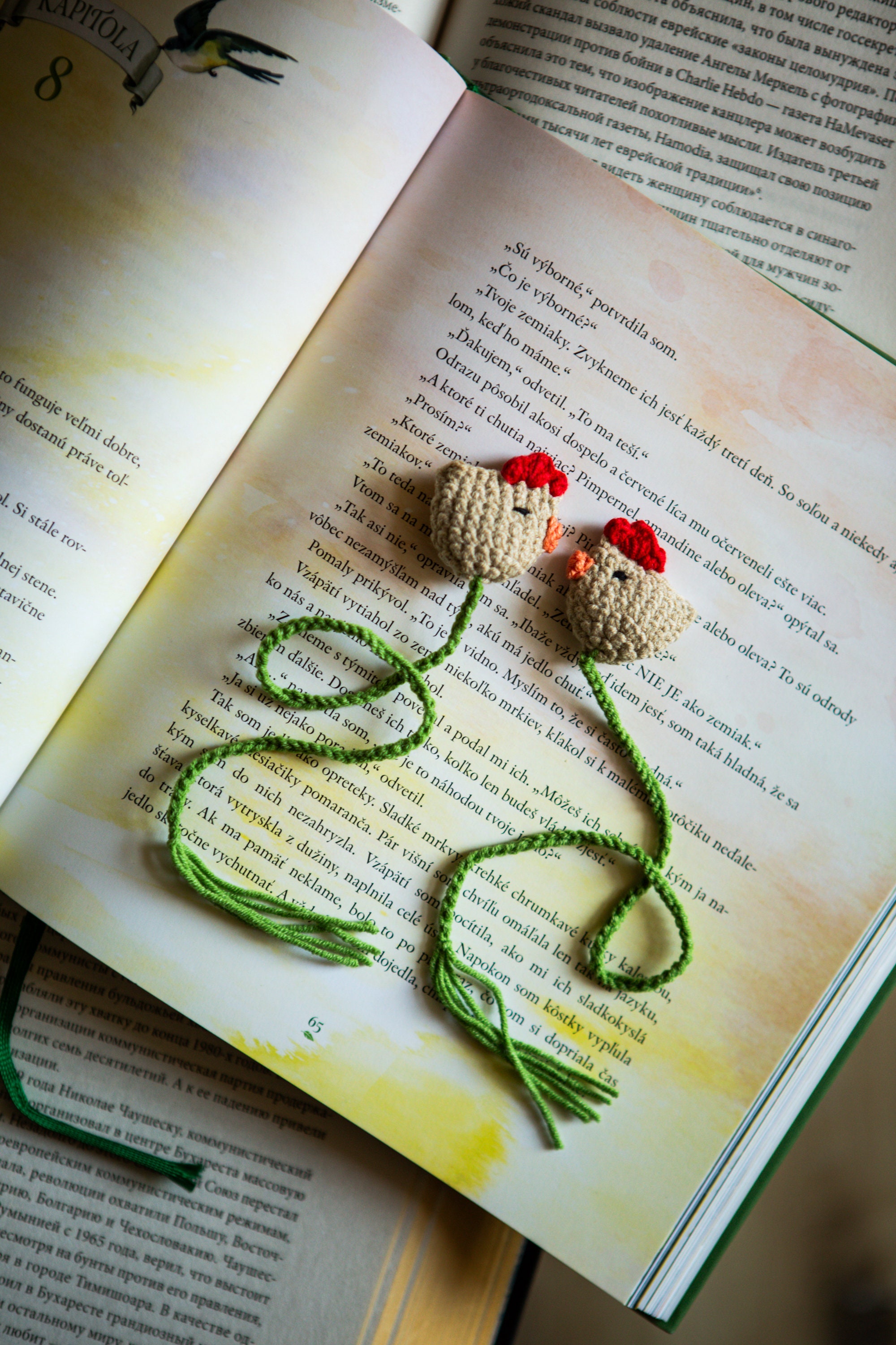 Hen Bookmark, Unique Book Lover Gift - Etsy