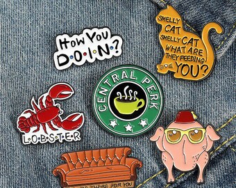 Funny Cartoon Badge - Etsy