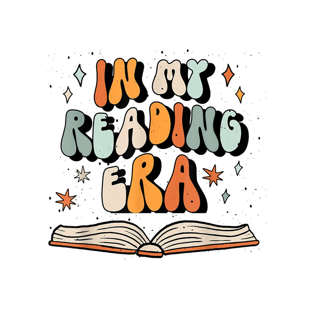 In My Reading Era Book Reading Digital PNG - Etsy