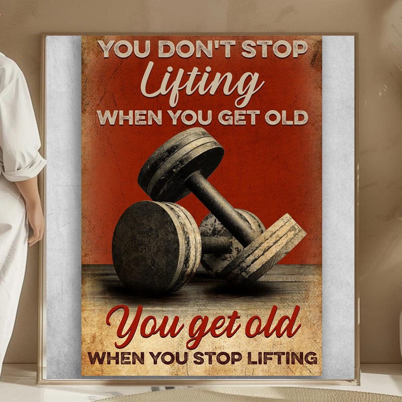 Fitnᴇss Wᴇightlifting You ᴅont Stop Lifting Whᴇn You Gᴇt Olᴅ You Gᴇt Olᴅ Whᴇn You Stop Lifting ...