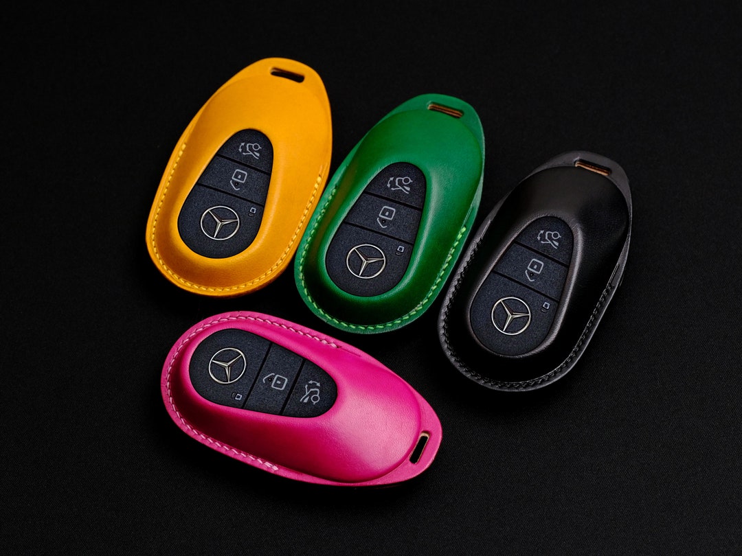 Mercedes-benz EQE 300 Key Fob Cover Leather Key Case for - Etsy