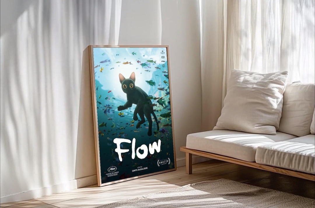 Flow Poster Movie Poster Wall Art Room Decoration Art Poster for Gifts ...