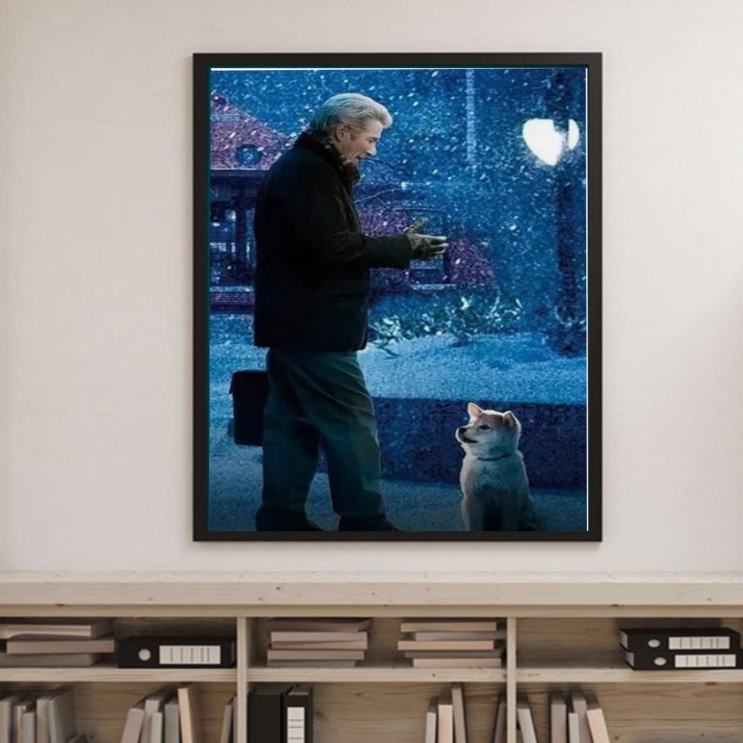 Hachi Movie Poster - Etsy