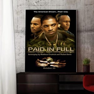 PAID IN Full Movie POSTER - Etsy