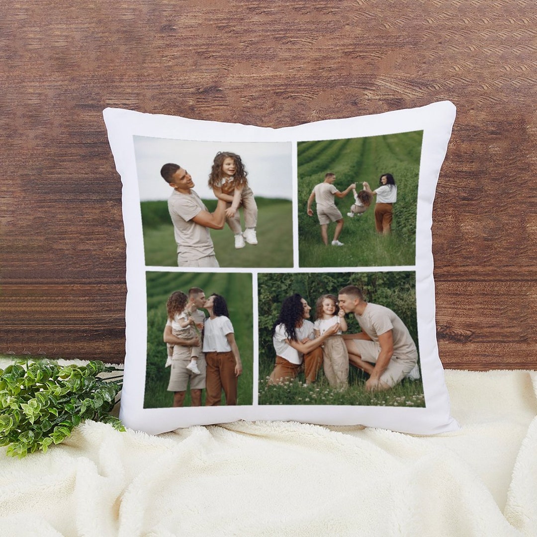 Personalized Photo Cushion Covercustom Pillow Cover With - Etsy UK