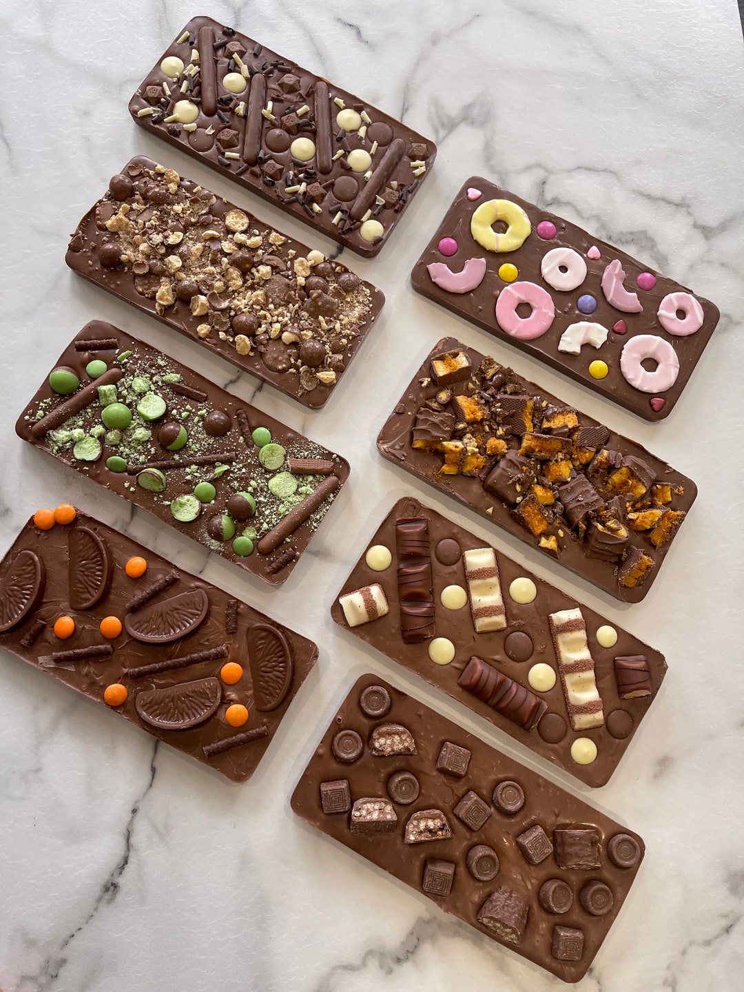 XL Loaded Chocolate Bar - Etsy UK