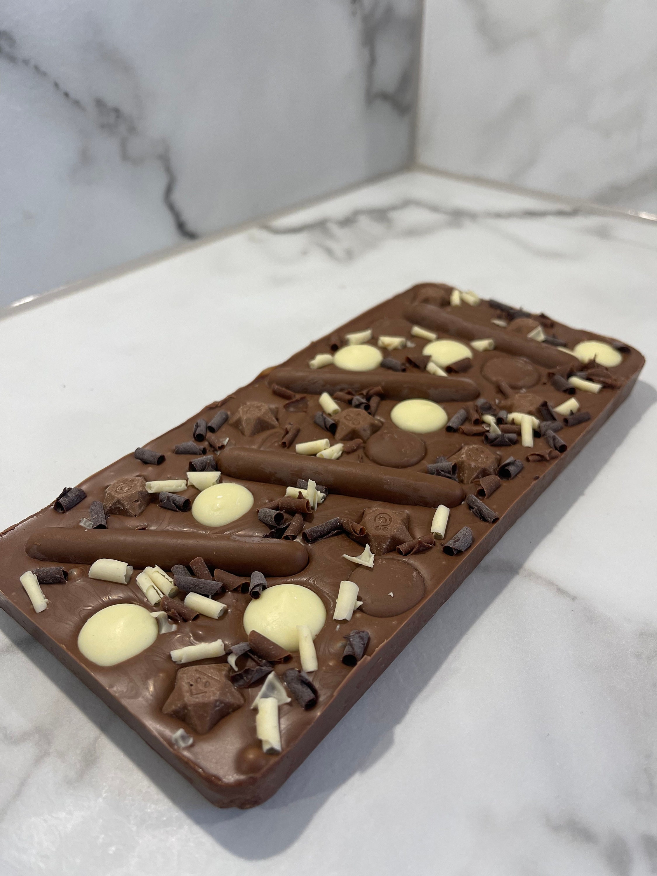 XL Loaded Chocolate Bar - Etsy UK