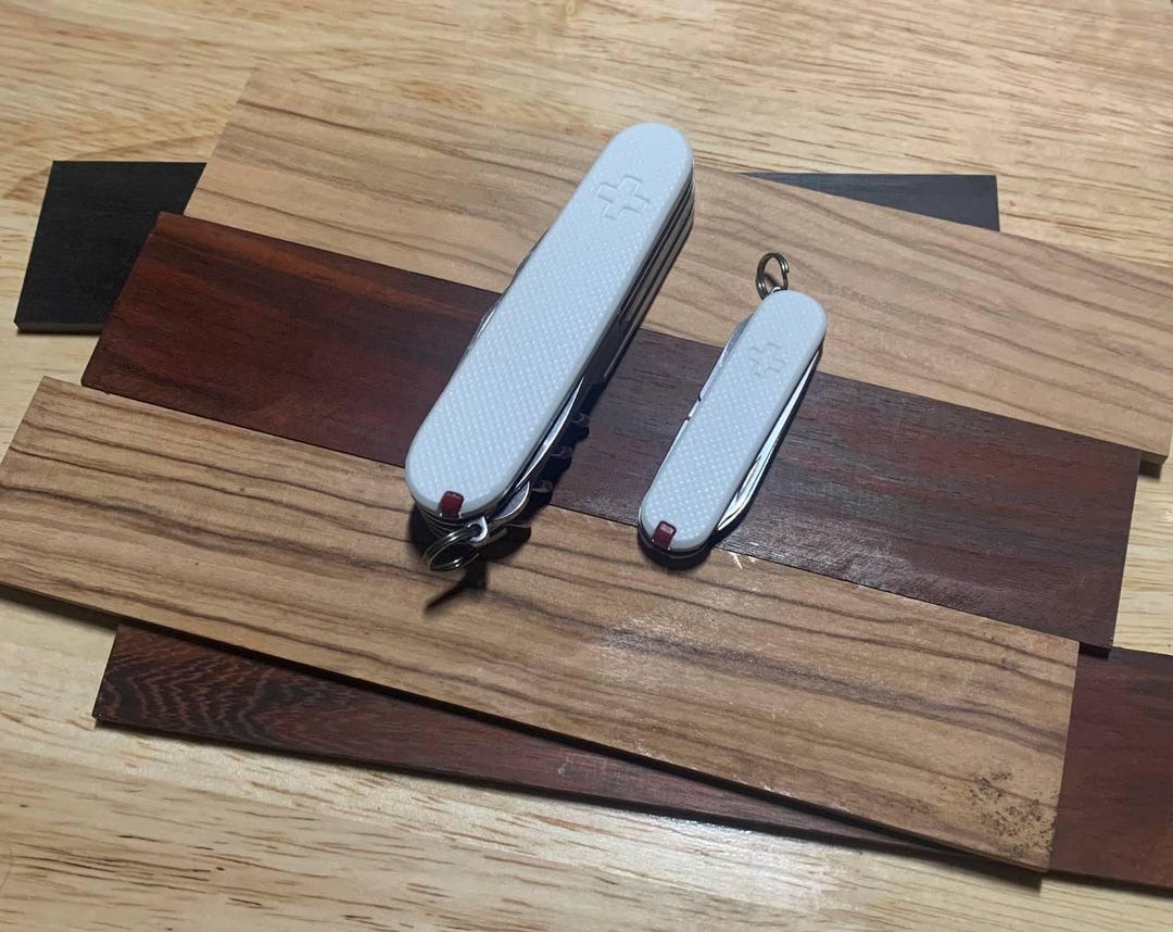 Replacement Scales Cover Handles Grips for Victorinox 91mm Plus / 58mm ...