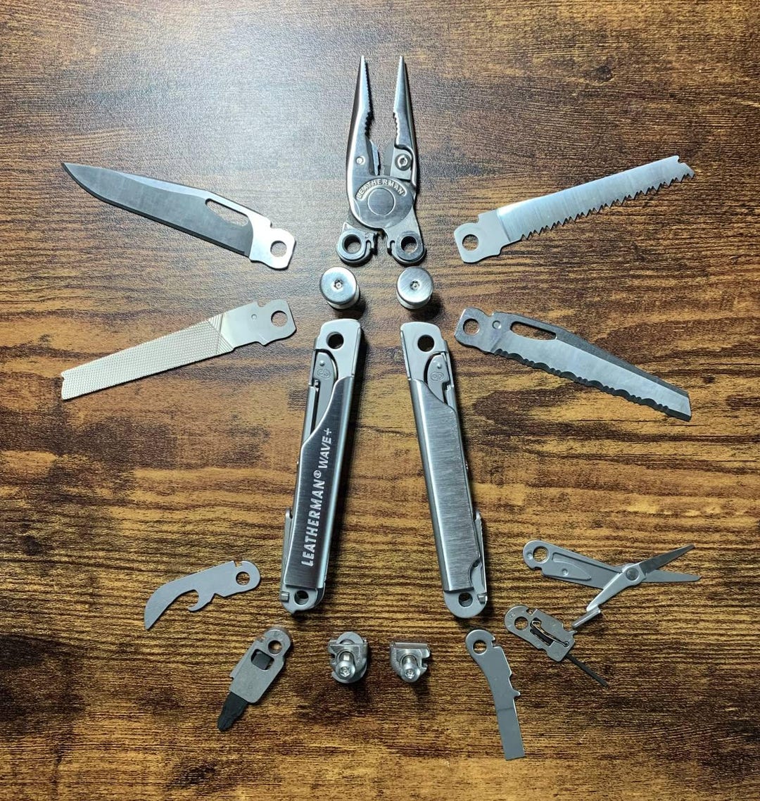 Leatherman Wave / Wave Plus / Charge Mod Replacement Parts Silver ...