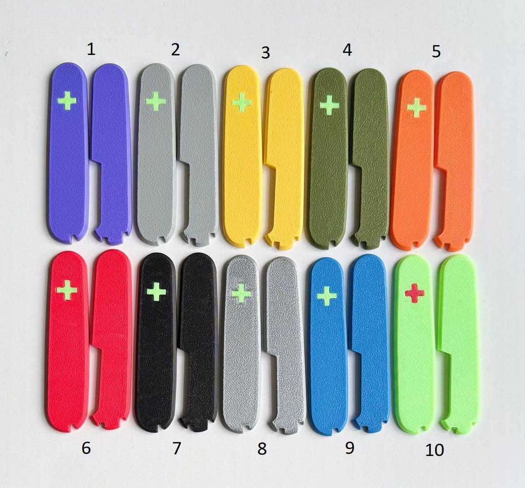 Replacement Scales for Victorinox Plus 91 Mm Handles SAK Swiss Army ...