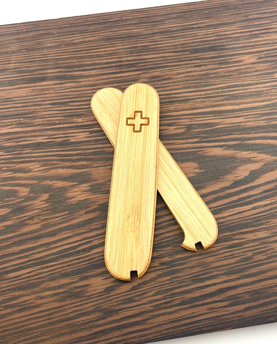 Replacement Scales Cover Handles Grips for Victorinox 91mm Bamboo Wood ...