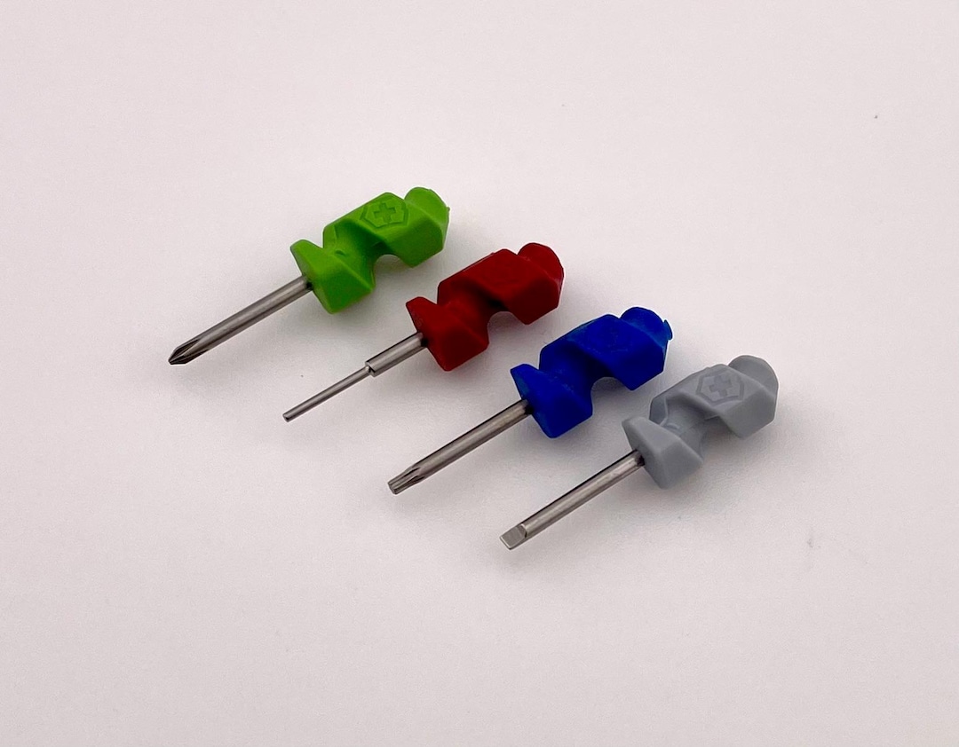 Genuine Victorinox Mini Screwdriver Multi Colour Tool Set or Single ...