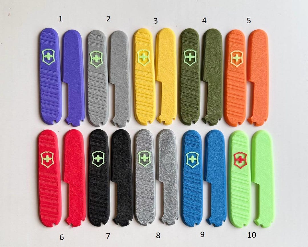 Replacement Scales for Victorinox Plus 91 Mm Handles SAK Swiss Army ...