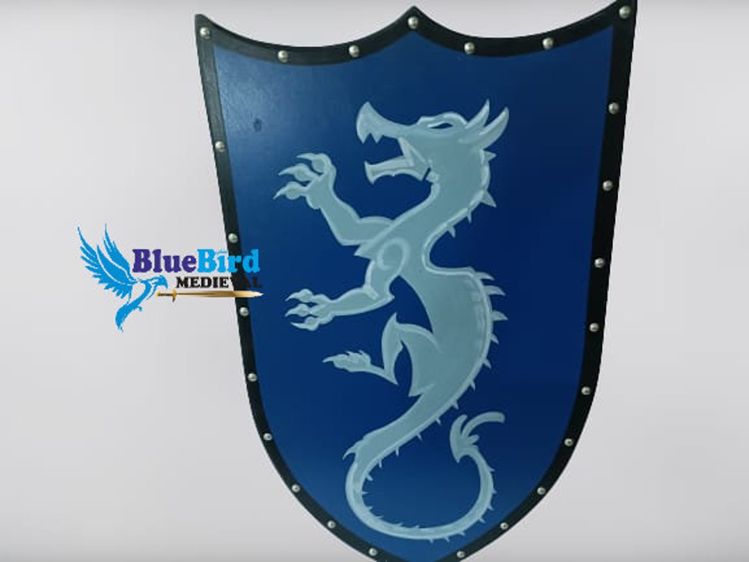 Medieval Shield Symbols Dragon