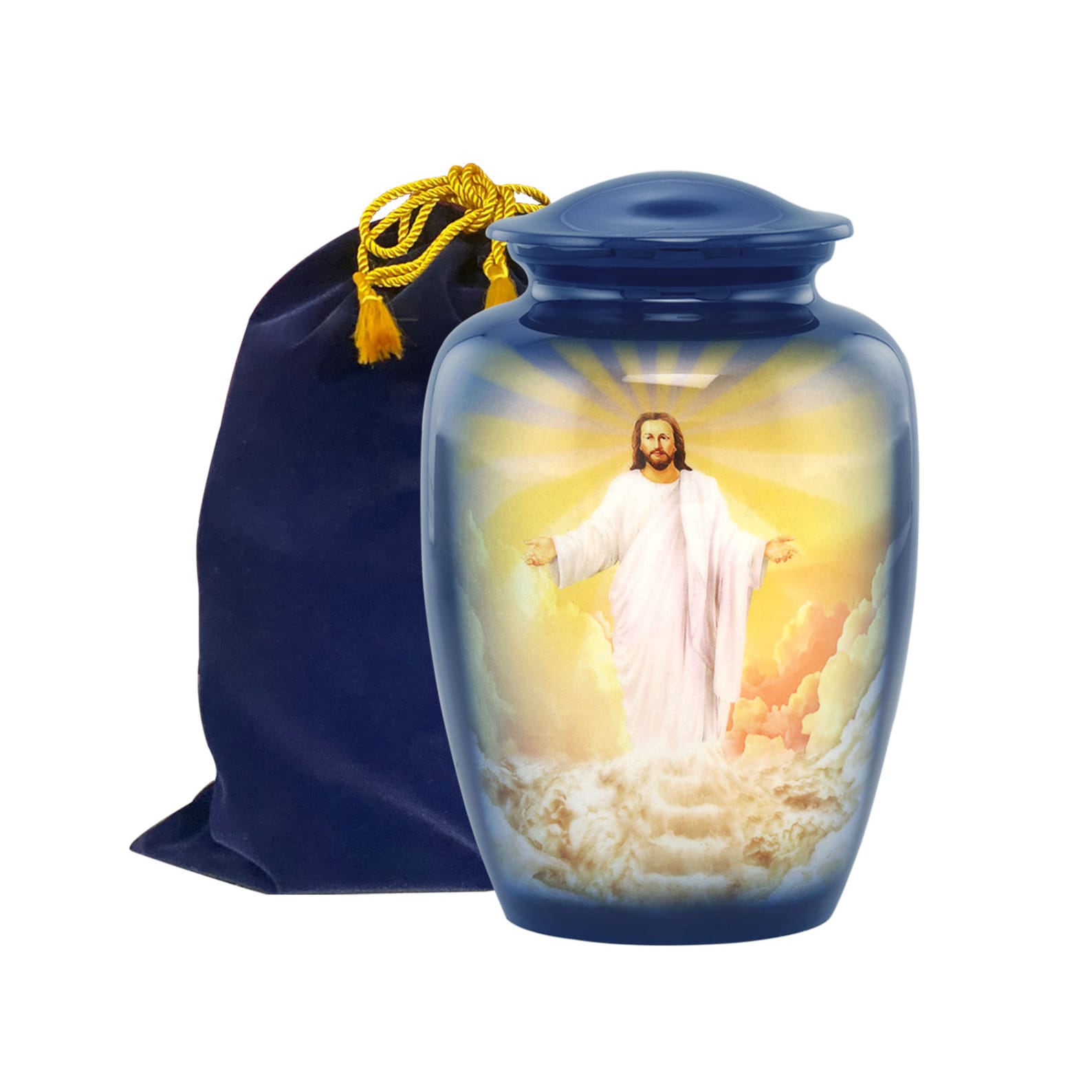 Jesus Christ Urn - Handcrafted Jesus Urn - Religious Urn - Funeral and ...