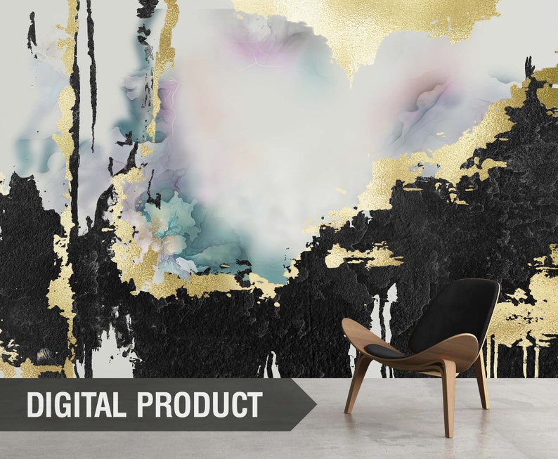 Printable Wallpaper, Wall Room Art, Digital Download Wallpaper, High ...