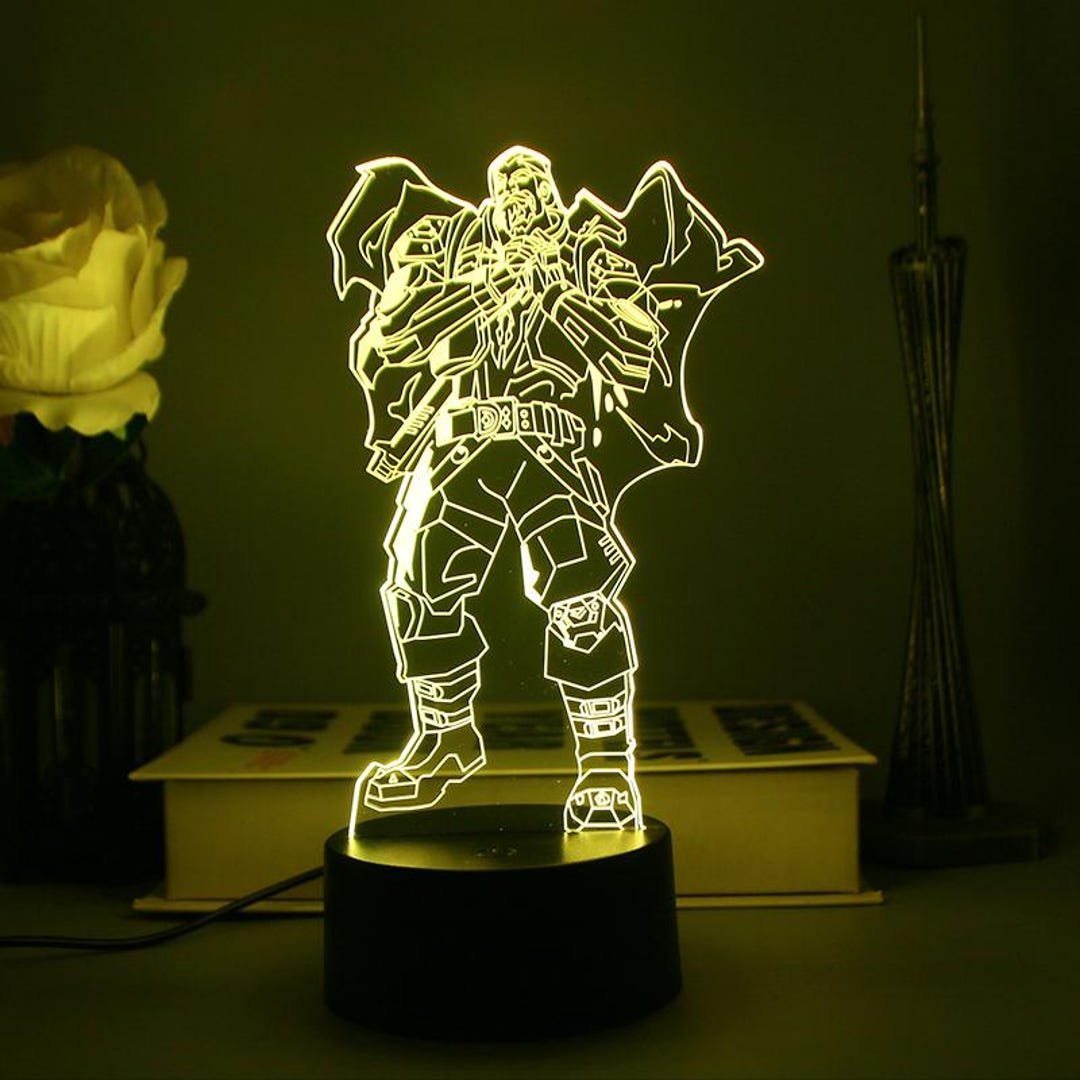 Personalised Valorant Light / Valorant Inspired / Customized Table ...