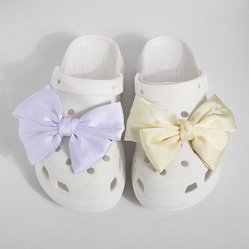2pcs Bows Croc Charmshoes Charmbowties Charmcute Shoe Charm - Etsy
