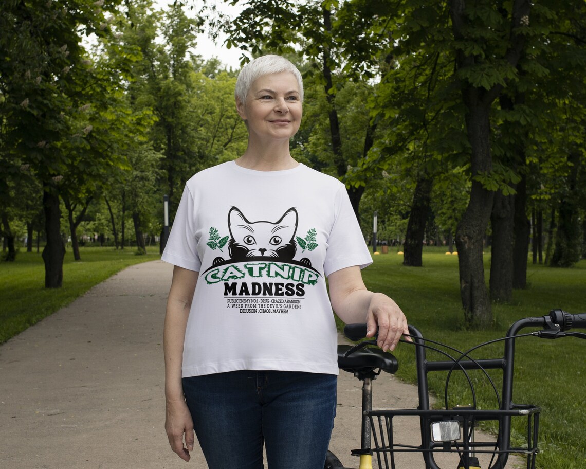 Catnip Madness SVG PNG, Funny Cat Svg, Cool Cat Svg, Cute Kitten PNG ...