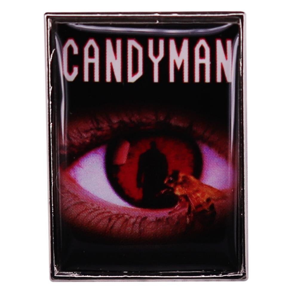 Horror Movie Candyman Poster Brooch Clothes Hat Pin Badge - Etsy