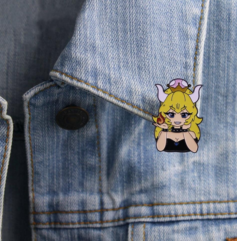 Mario princess brooch - Etsy.de