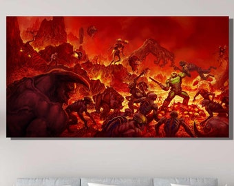 Doom Eternal Wall Art - Etsy
