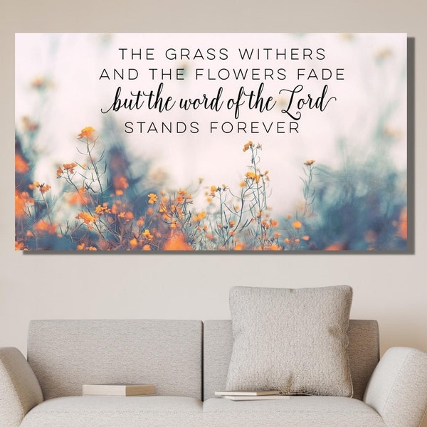 Bible Verse Canvas - Etsy