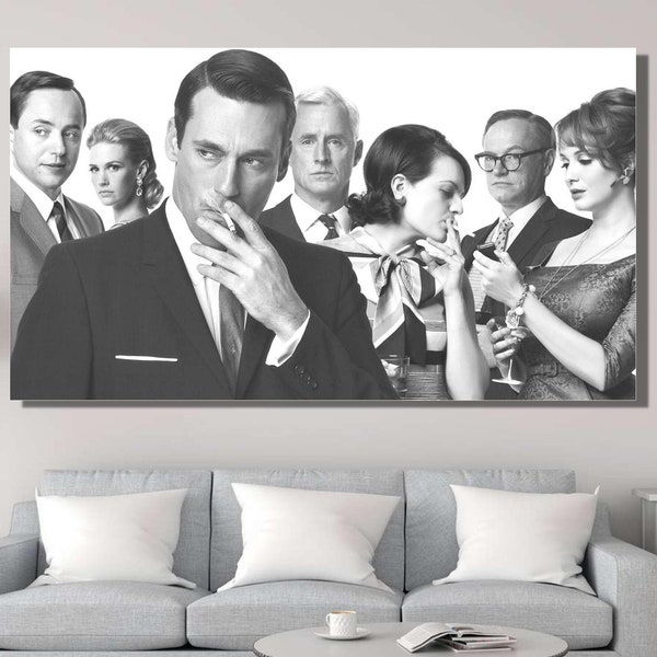Madmen Poster - Etsy