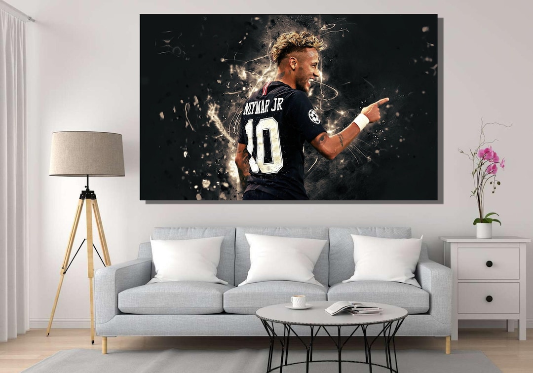 Neymar Print Art Neymar Jr. Poster Football Fan Gift Neymar - Etsy