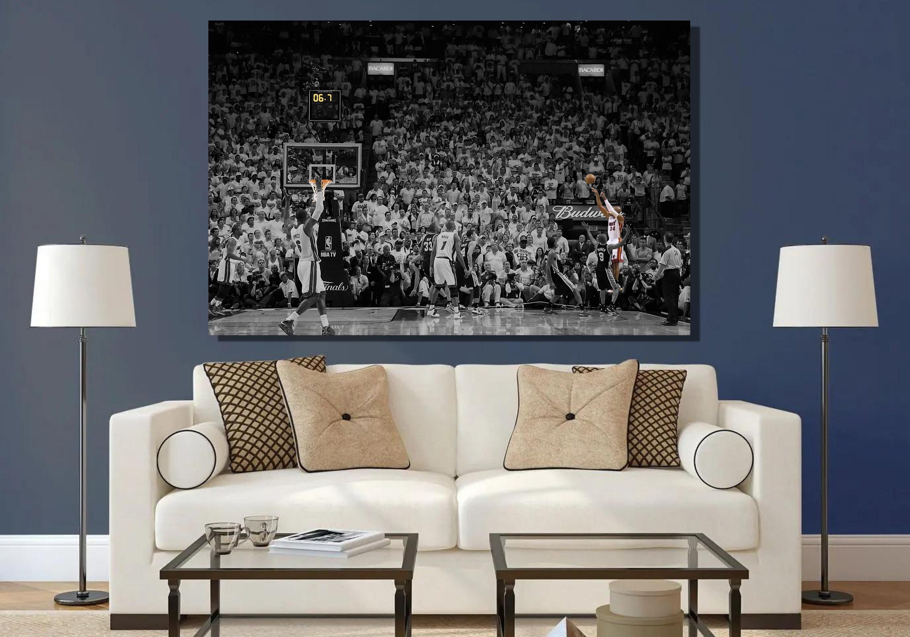 Ray Allen Clutch Shot Poster NBA Fan Gift Walter Ray Allen - Etsy