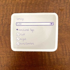 Fanfiction Sticker Bundle - Etsy