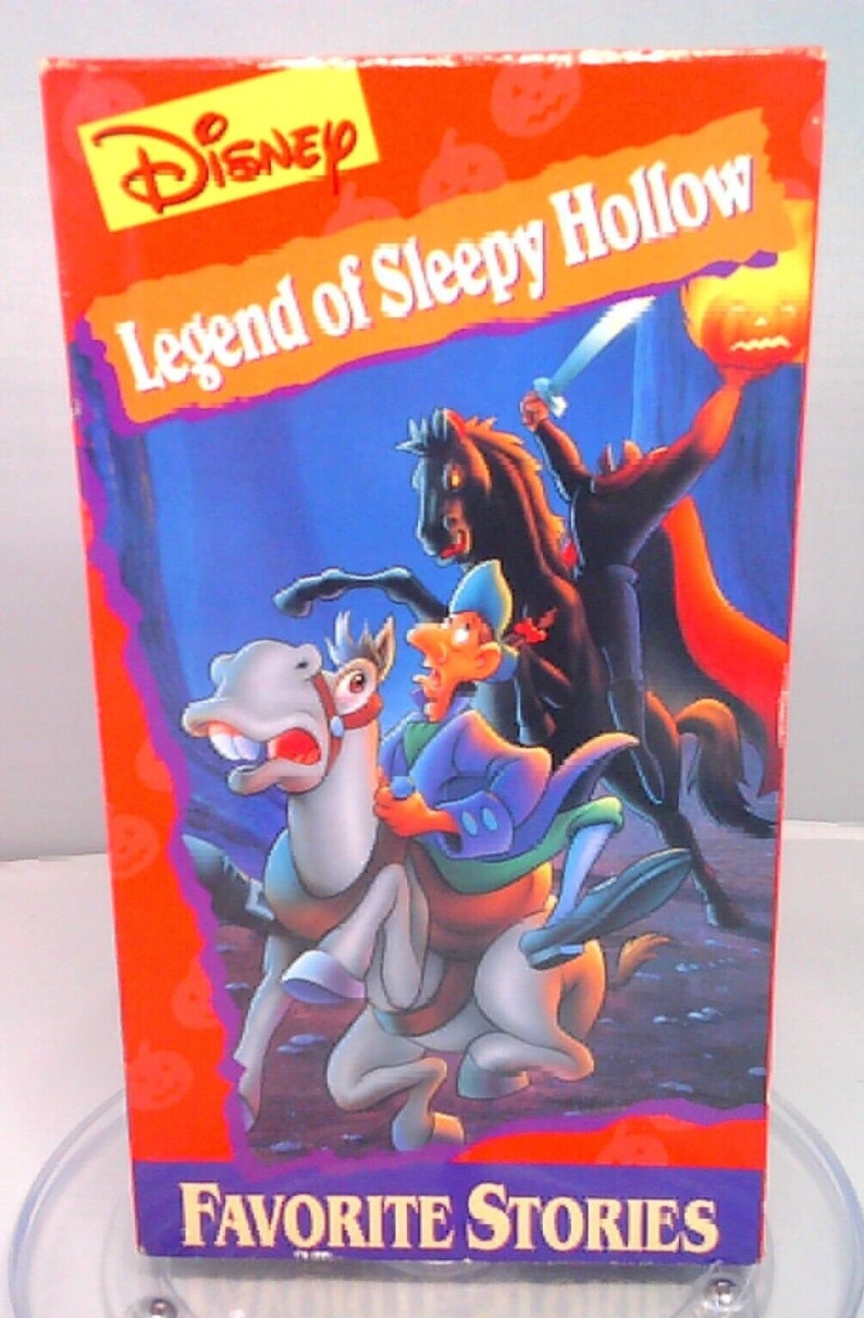 Legend of Sleepy Hollow VHS Vintage Disney Favorite Stories 1992 ...