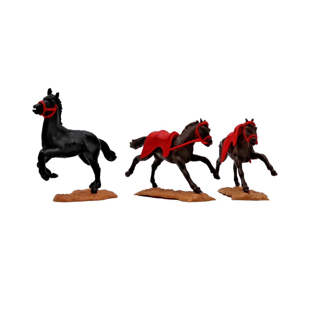 Vintage Timpo Toys Horse Toy Figure Lot 1970s Made in Great Britain - Etsy